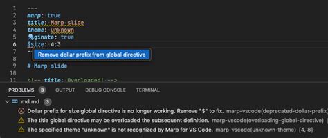 Marp For Vs Code V1 Intellisense For Marp Directives Blog Marp