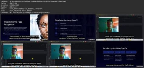 complete face recognition using sql database project softarchive