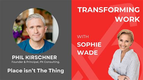 Phil Kirschner Place Isnt The Thing Youtube