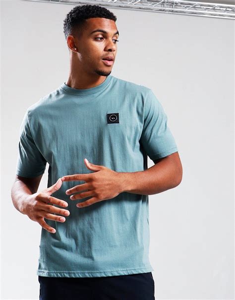 Marshall Artist Siren T Shirt Atlantic Green Terraces Menswear