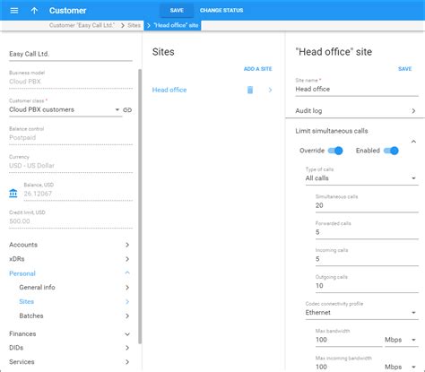 Bandwidth Aware Limitation On Concurrent Calls Permitted Portaone
