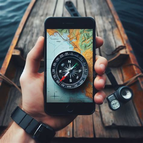 216 36 A Compass And A Gps Device Combined Forming A Navigationa Stock Image Image Of 216 36 A Compass And A Gps Device Combined Forming A Navigationa Stock Image Image Of