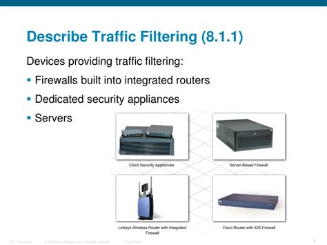 Ppt Filtering Traffic Using Access Control Lists Powerpoint Presentation Id 5507797