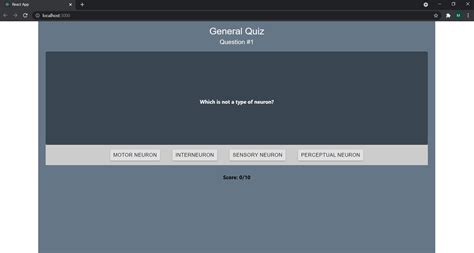 Github Metinsinik Quiz React App