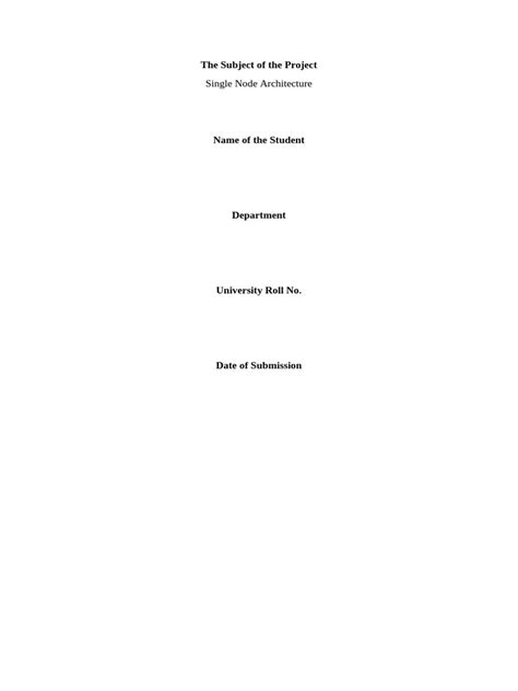 Single Node Architecture Report Pdf Microcontroller Radio