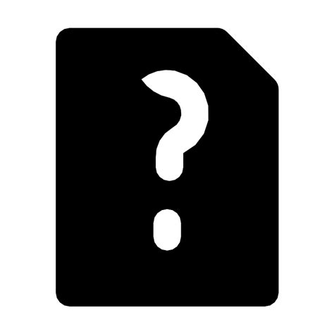 Faq File Vector Svg Icon Svg Repo