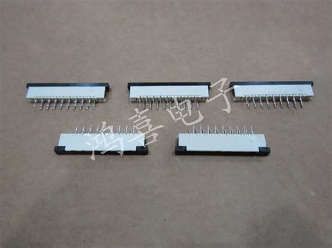 Wzsm New Ffc Fpc Connector Socket 10mm Pitch 18 Pin Flexible Ribbon Cable Connector Free Wzsm New Ffc Fpc Connector Socket 10mm Pitch 18 Pin Flexible Ribbon Cable Connector Free