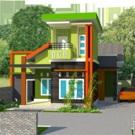 Warna Cat Rumah Bagian Luar Yang Bagus Trend