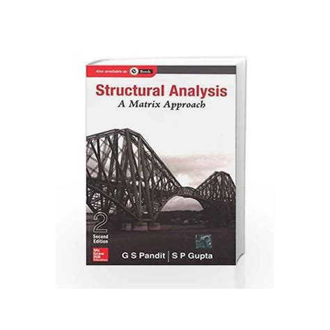 Structural Analysis A Matrix Approach By G Pandit Buy Online
