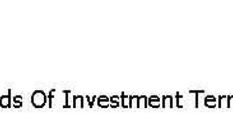 Wall Street Lingo Thousands Of Investment Terms Explained Simply Imgur