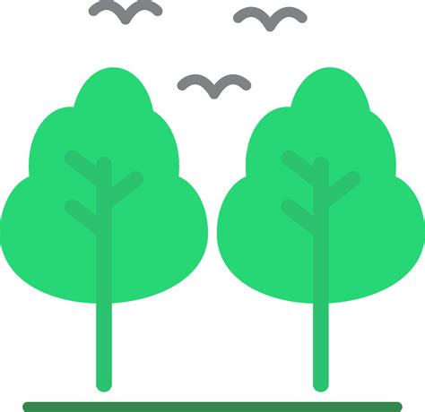 Forest Flat Icon 43304065 Vector Art At Vecteezy