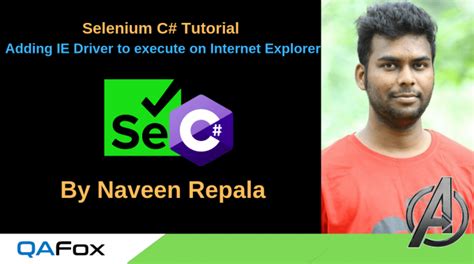 Selenium C Adding Ie Driver Exe To Execute Scripts On Internet