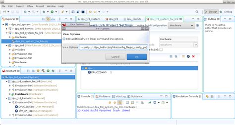 Vitis Custom Embedded Platform Creation Example On ZCU DPU Test Run A Vitis AI Demo Not