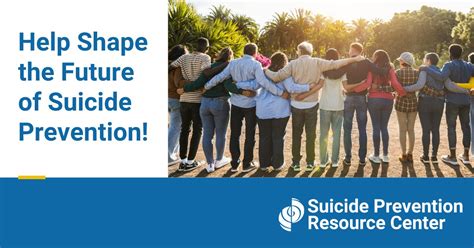 Suicide Prevention Resource Center 📢 Calling All Those Involved In