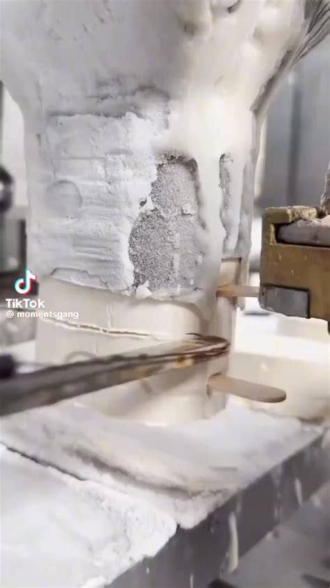 Ice Cream Bar Making Process R Oddlysatisfying