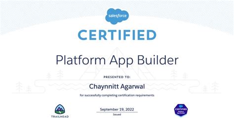 Salesforce Success Trailhead Trailblazer Trailblazercommunity… Chaynnitt Agarwal 20
