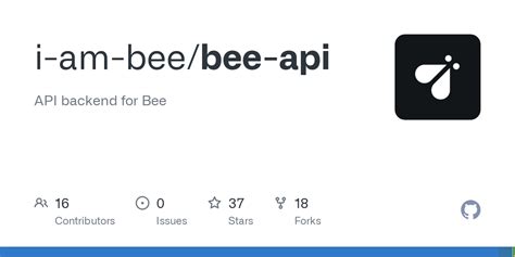 Github I Am Bee Bee Api Api Backend For Bee