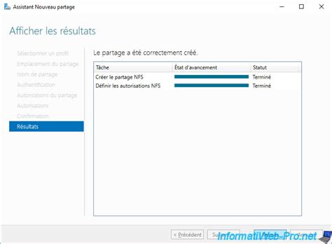 Install And Configure An NFSv Server And An NFSv Client On Windows Server Windows