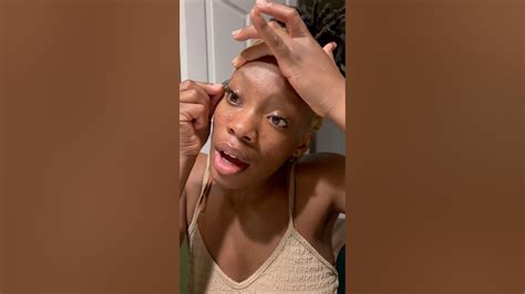 I Attempted Salon Brows At Home Heres What Happened ‼️😱 Diy