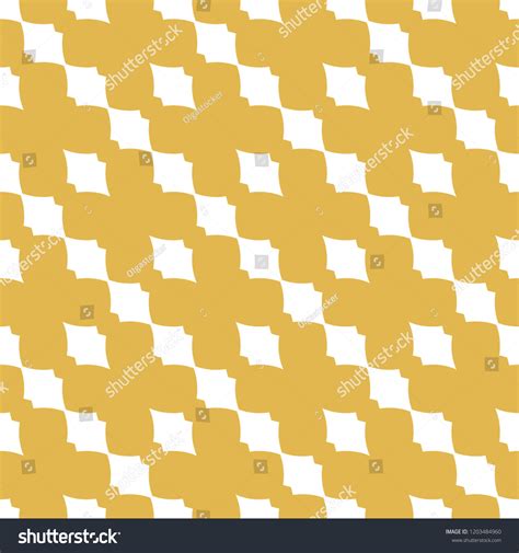 Vector Geometric Seamless Pattern Curved Shapes Stock Vector Royalty Free