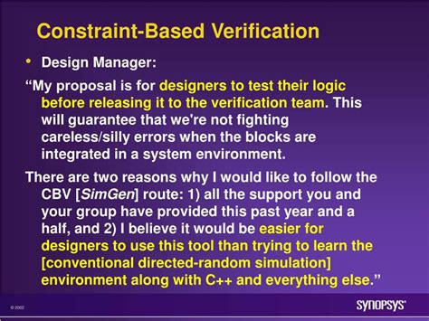 ppt constraint based verification powerpoint presentation free