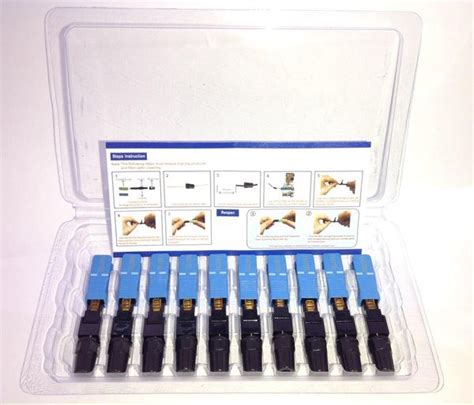 FTTH FTTX Sc Upc Fiber Optic Fast Connector China Fiber Optic And Fast Connector