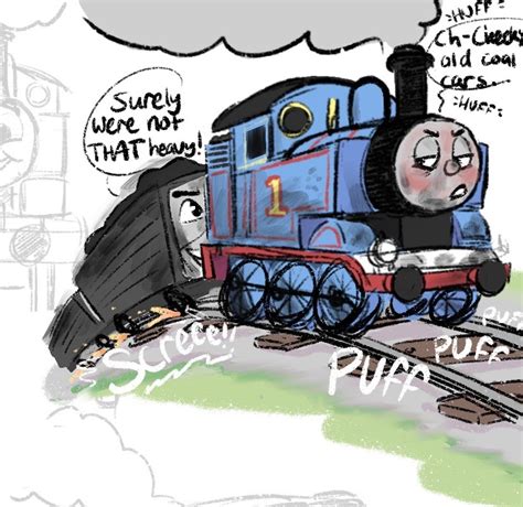 Some More 😔 Rip To Thomas But The Coal Trucks Are At It Again Braking Up Hills Just To Be