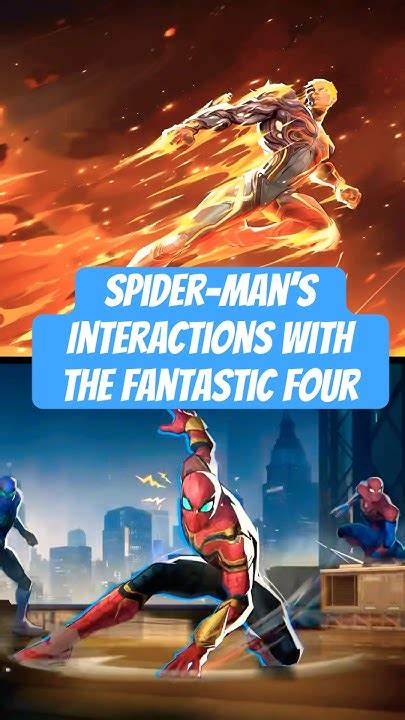 Spider Mans Interactions With The Fantastic Four In Marvelrivals