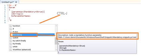 Powershell The Basic Template In Ise The Things I Do