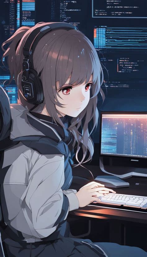 Anime Programmer Wallpapers Top Free Anime Programmer Backgrounds Wallpaperaccess