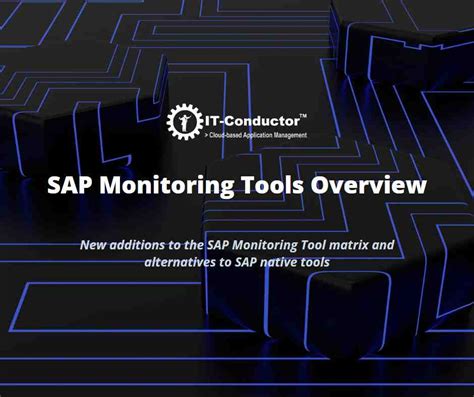 Sap Monitoring Tools Overview
