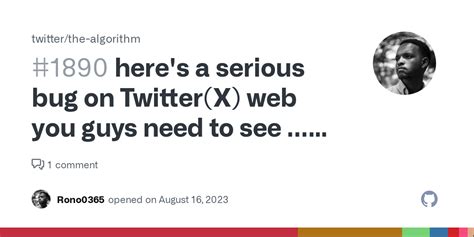 Heres A Serious Bug On Twitterx Web You Guys Need To See I Recorded A Video · Issue 1890