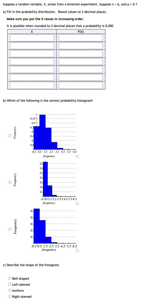 solved suppose a random variable x ﻿arises from a
