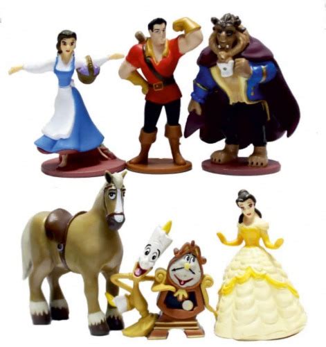 شخصیت دیو و دلبر بسته ۶عددی آیتم ۱۰۳۸ برترکالا