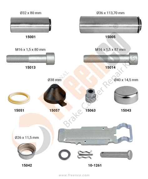 Freenco Brake Caliper Repair Kits Freenco Brake Caliper Repair Kits