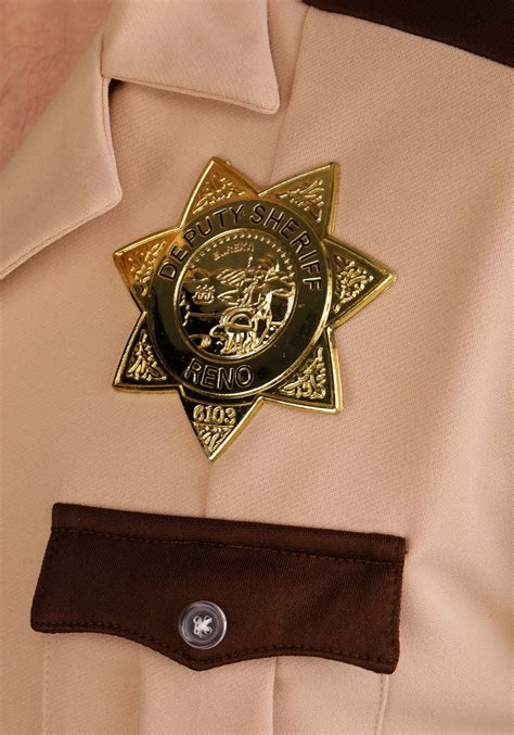 Deluxe Reno 911 Lt Dangle Costume For Men Tv Show Costumes