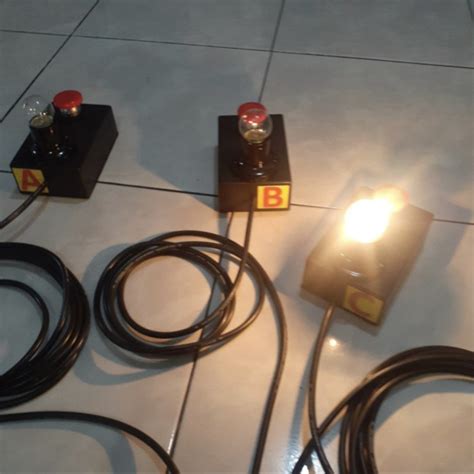 Jual Bell Cerdas Cermat 4 Regu Tombol Saklar Lomba Cepat Tepat Shopee