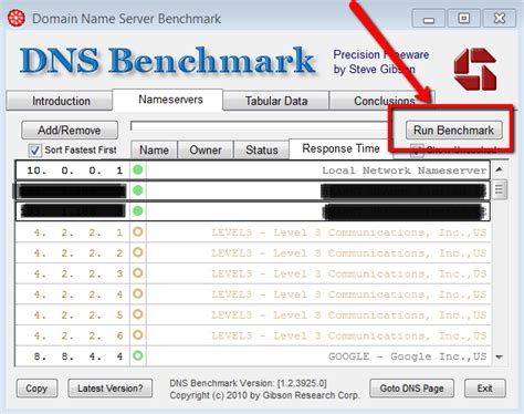 Cos è E Come Si Usa DNS Benchmark
