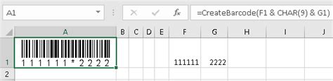 A Formula To Make Barcode In Microsoft Excel