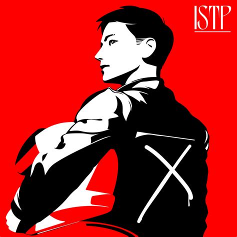 红底黑白数码矢量人物肖像画插画设计 31P