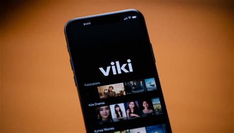 A Sleek Modern Mobile Application Interface With The Viki Logo