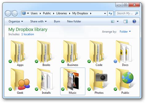 Add My Dropbox To Your Windows 7 Start Menu