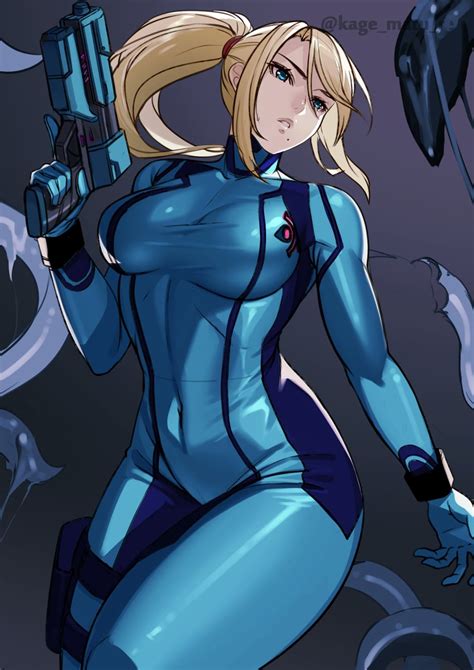 Samus Aran Metroid Drawn By Kagematsuri Danbooru