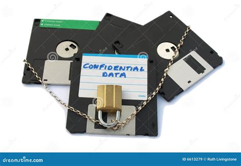 Floppy Disks Secured Stock Image Image Of Floppy Security 6613279
