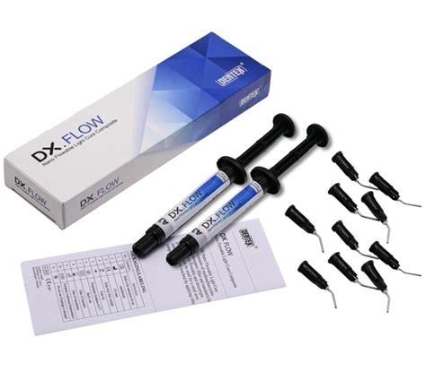Dentex Nano Hybrid Flow Composite Dandal Composite Color V A3 5 Composite Lab Type H Low