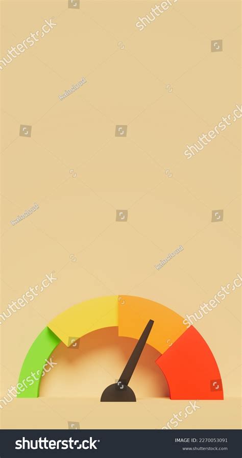 Graphical Representation Performance Levels Speed Degrees Stock