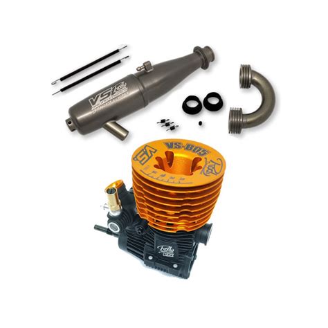 VS B05 Combo Engine With EFRA 2135 Hard Coated Exhaust Pipe