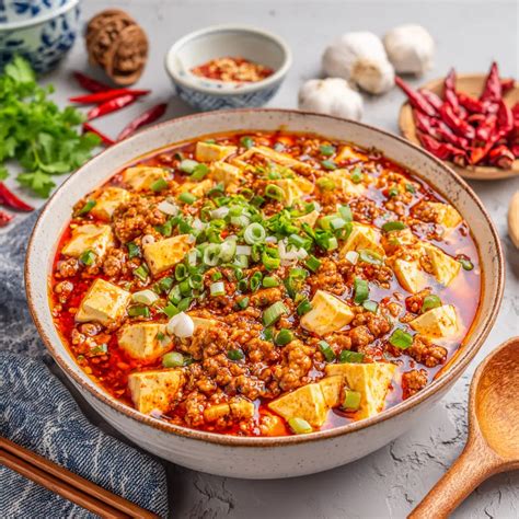 Spicy Sichuan Mapo Tofu With Authentic Bold Flavors