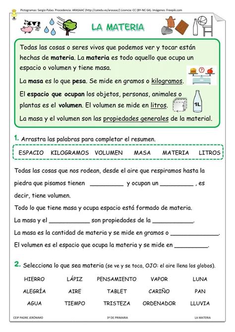 Propiedades De Los Materiales Online Activity For Primario Artofit