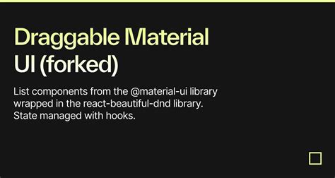 Draggable Material Ui Forked Codesandbox